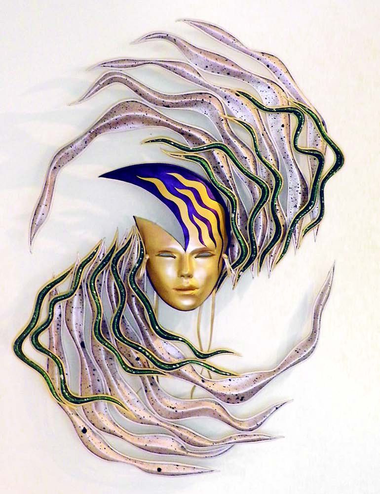 Маска, кто ты? Маски из кожи от художника Michael Taylor