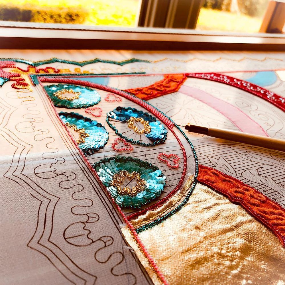 Amazing Panels by Students of Lesage Embroidery School | Журнал Ярмарки ...