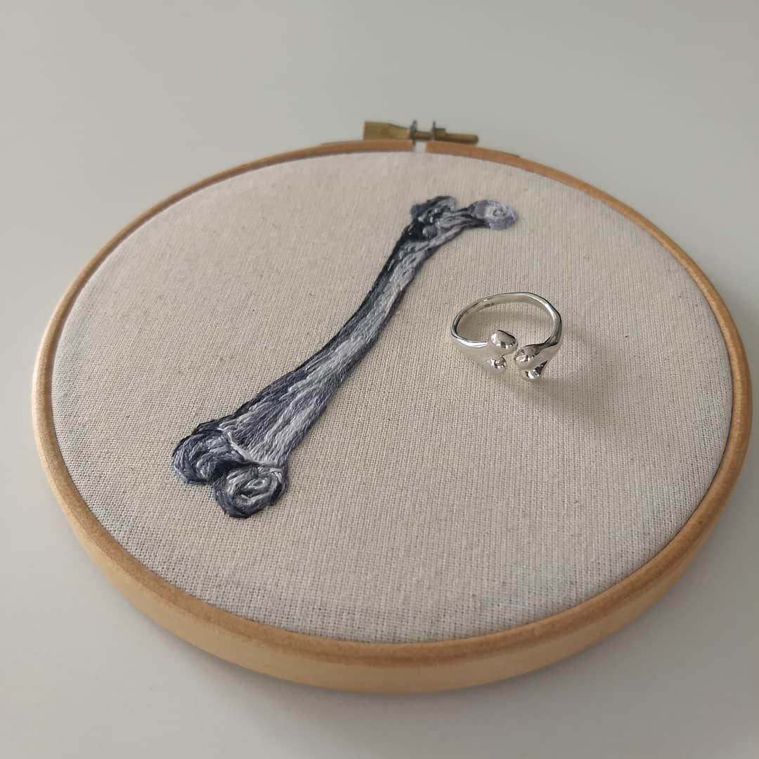 Занимательная анатомия, или Вышивка не для слабонервных от Julie ...