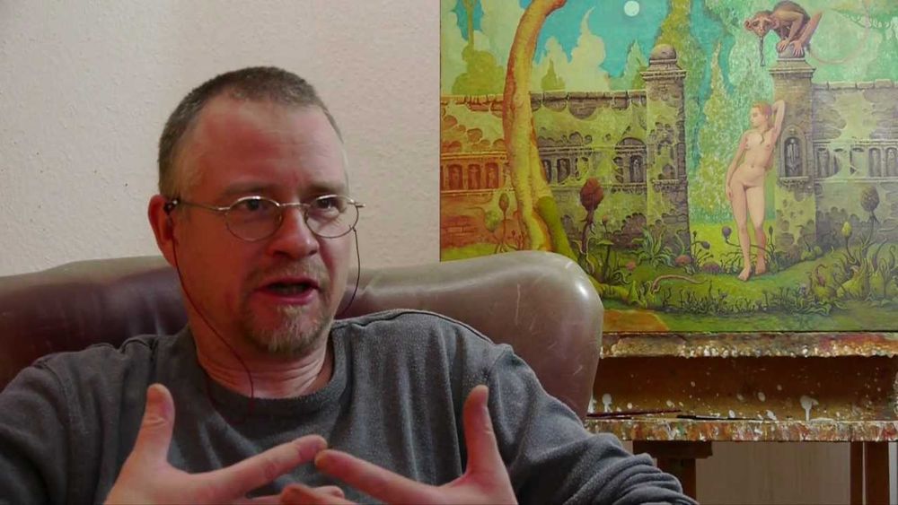 Новый Босх: миры немецкого художника Michael Hutter