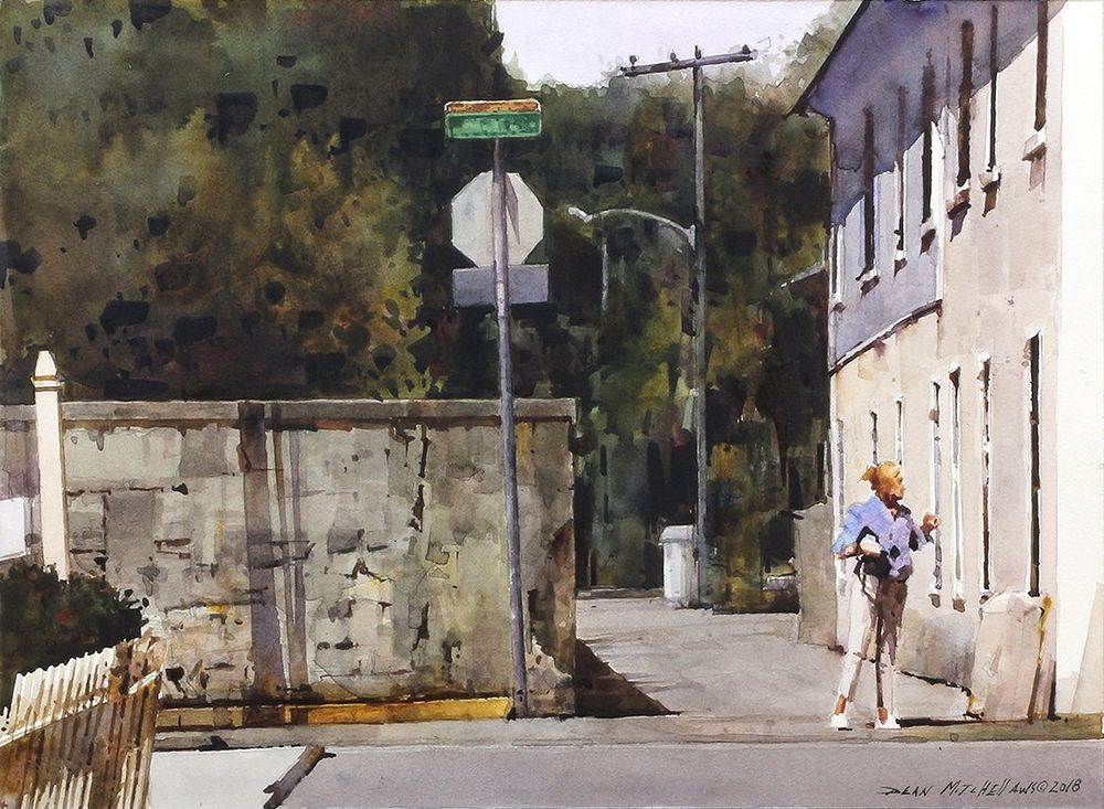 Dean Mitchell and His Watercolour Landscapes: Ideas & Inspiration в ...