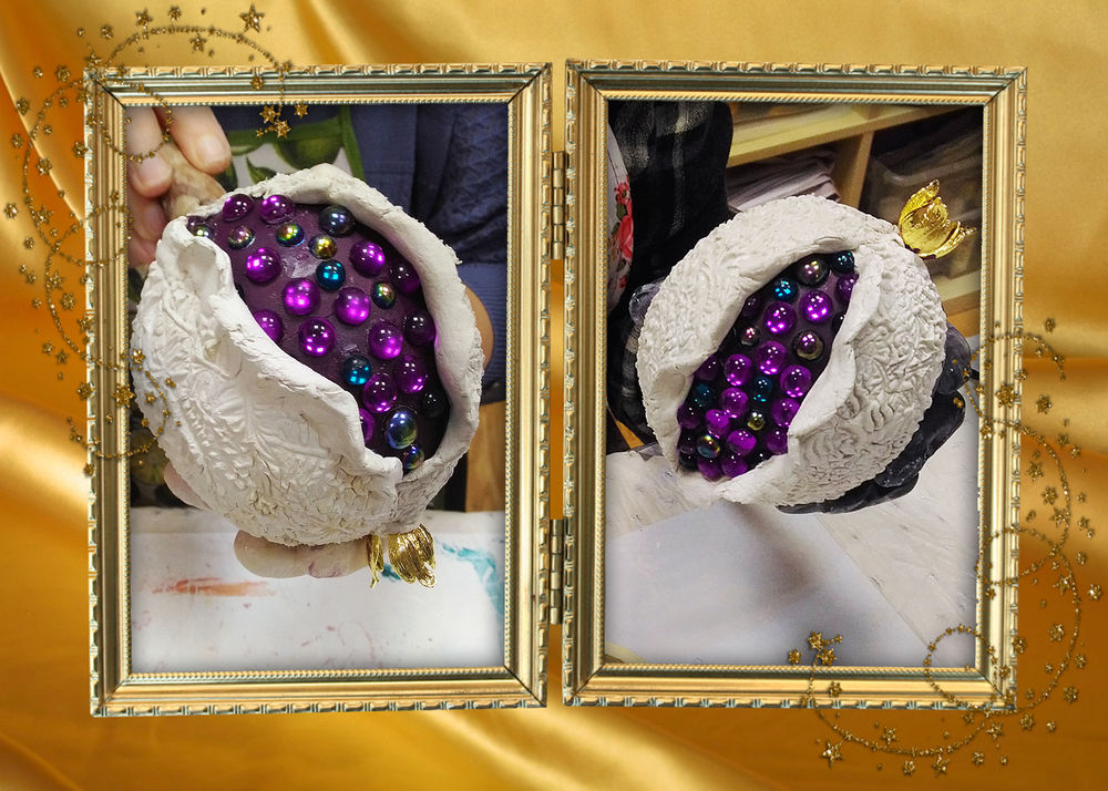 Новогодний шар «Золотой гранат» — авторский МК Натальи Полех! - Дата ...