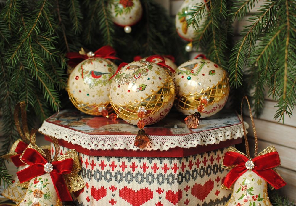 Новогоднее настроение летом:)))