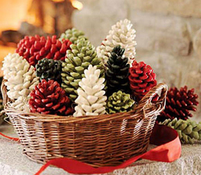 Новогодние идеи: ветки, шишки и апельсины: Идеи и вдохновение в журнале ...