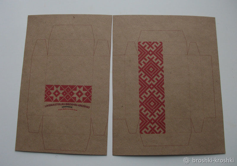 How to Make a Craft Paper Packing in One Style | Журнал Ярмарки Мастеров