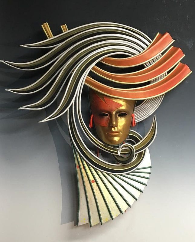 Маска, кто ты? Маски из кожи от художника Michael Taylor