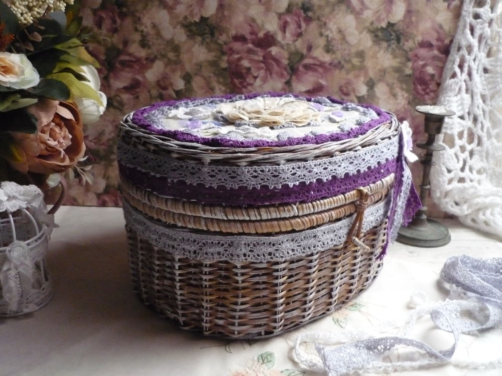 Корзины для рукоделия.: Персональные записи в журнале Ярмарки Мастеров
