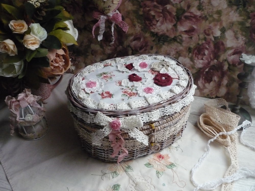 Корзины для рукоделия.: Персональные записи в журнале Ярмарки Мастеров