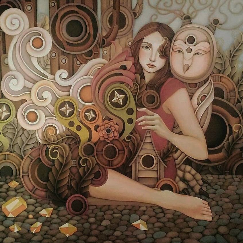 Механическая красота филиппинской художницы Iyan de Jesus