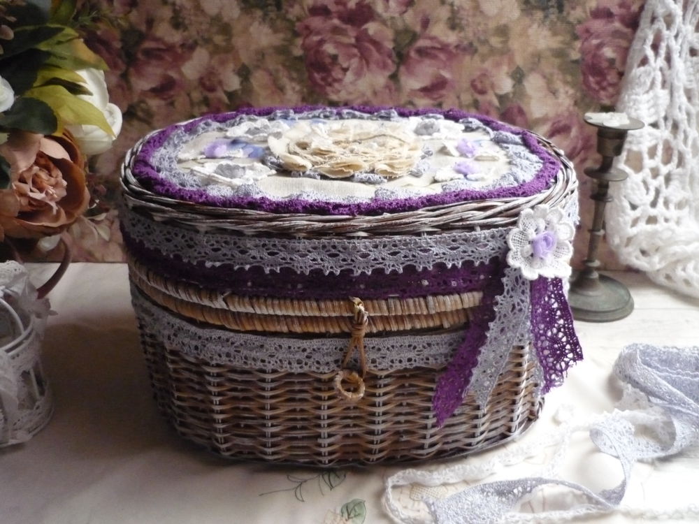 Корзины для рукоделия.: Персональные записи в журнале Ярмарки Мастеров