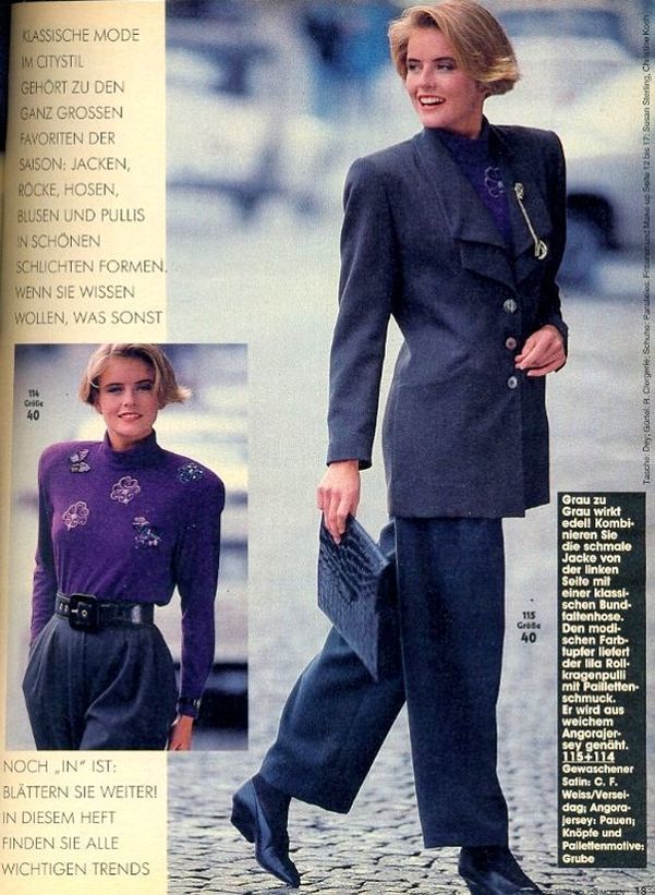 Модели Burda Moden № 9/1988