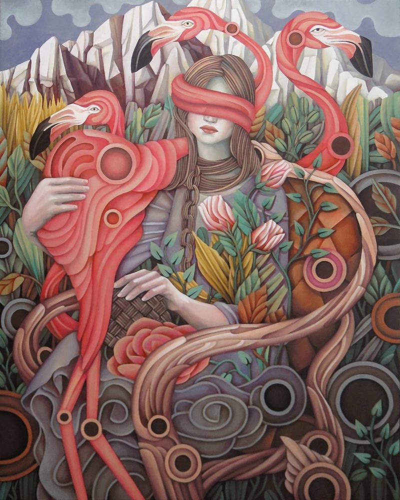 Механическая красота филиппинской художницы Iyan de Jesus