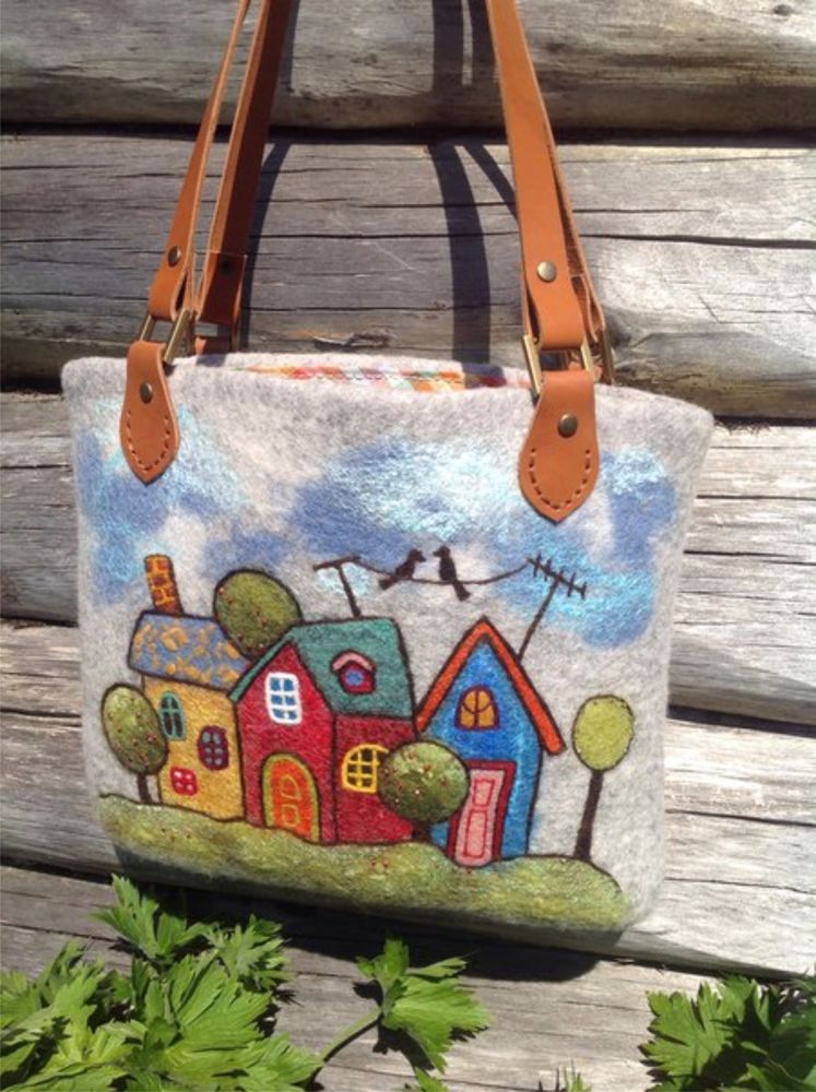 Фото-отчёт. Сумки с пряничным городом. 8,10 апреля 2016 г. Петербург.